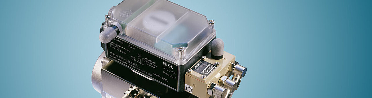 Electronic limit switch: automation of valves used in on/off applications